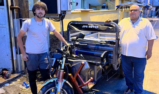 'Helal parayla aldım' dediği çalınan motosikleti 24 saat geçmeden polis ...