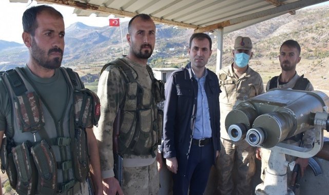 Batman'ın Sason Kaymakamı Murat Mete, Bayrak Tepe üst bölgesinde görev ...