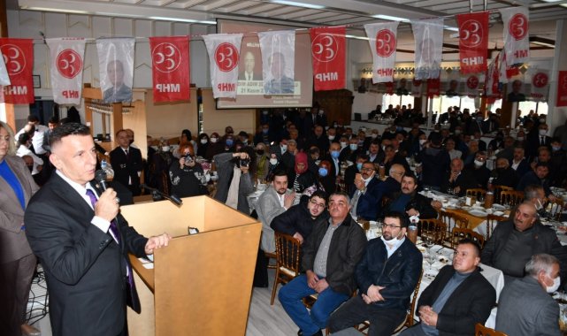 Milliyetçi Hareket Partisi Milletvekilleri Hayati Arkaz ve Ümit Yılmaz ...