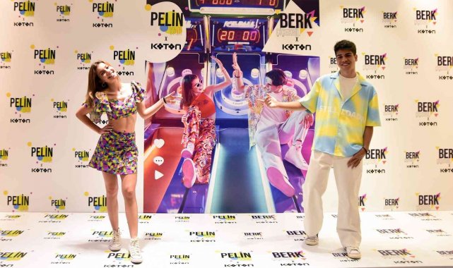 Hazır giyim markası Koton sosyal medya fenomenleri Pelin Yar ve Berk ...