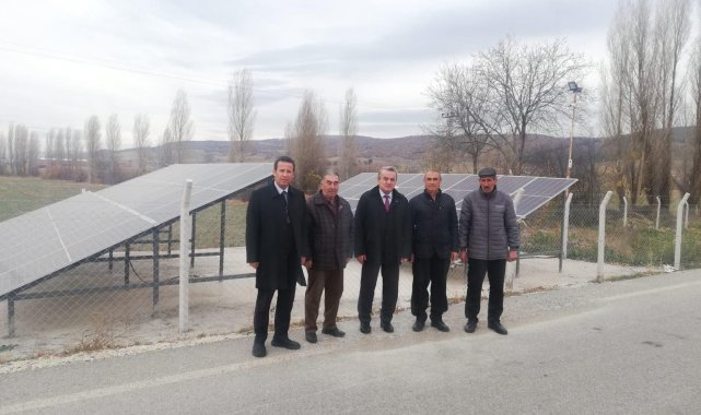 Bozüyük Kaymakamı Adem Öztürk, KÖYDES projesi ile yapımı tamamlanan ...