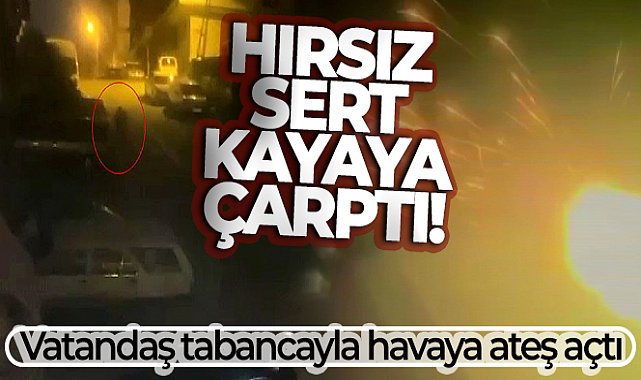 Sert kayaya çarpan oto faresi arkasına bakmadan kaçtı - Gündem - Kamu Haber