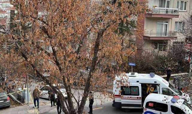 Ankara'nın Çankaya ilçesinde yol ortasında eski eşi Pelin Ceylan'a ...