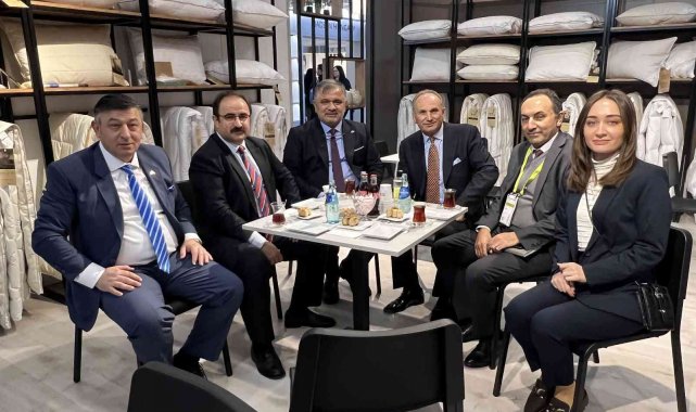 Ev tekstili konusunda dünyanın en büyük fuarı olan Frankfurt Heimtextil ...