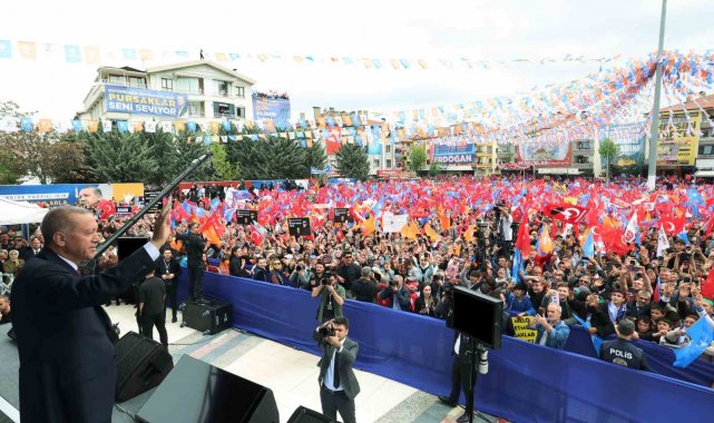 Cumhurbaşkanı Recep Tayyip Erdoğan, Ankara Pursaklar'da Kuyubaşı Esenbo ...