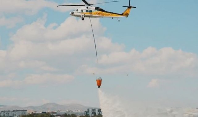 Orman Genel Müdürlüğü envanterine dahil edilen T-70 yangın söndürme ...