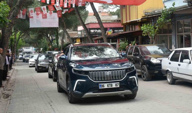 Türkiye'nin yerli otomobili TOGG'un ilk akıllı cihaz modeli T10X Ay ...