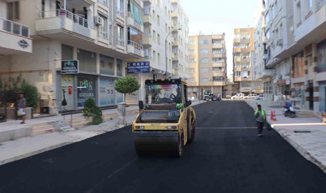 Şanlıurfa'nın Birecik ilçesinde alt yapısı tamamlanan cadde ve sokaklar ...