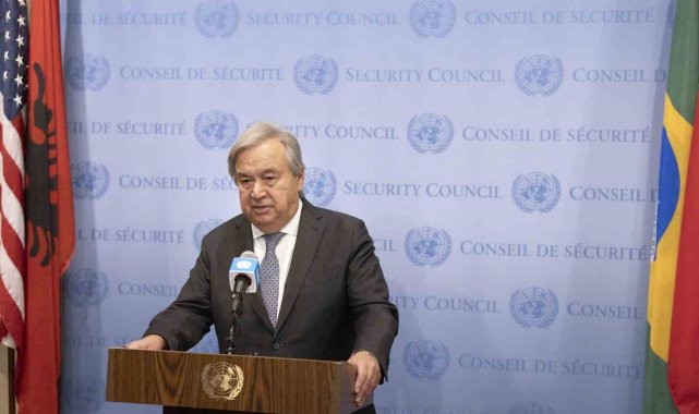 Birleşmiş Milletler (BM) Genel Sekreteri Antonio Guterres, İsrail ve ...