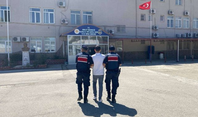 Aydın'ın Nazilli ilçesinde hakkında 13 yıl 9 ay kesinleşmiş hapis cezas ...