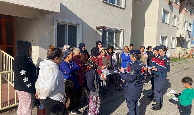 Çanakkale'de jandarma, erken yaşta evliliklerin önlenmesi ve kadına ...