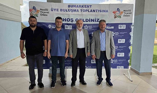 Başkan Arslan, Buharkent'te oda üyeleri ile buluştu - Ekonomi - Kamu Haber