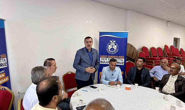 Tüfenkci: "Vatandaşlarımızla her fırsatta bir araya geliyoruz ...