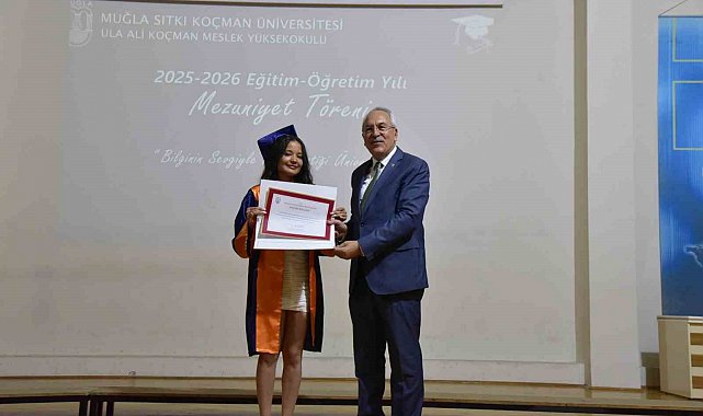 Ula Ali Koçman MYO'da mezuniyet coşkusu - Eğitim - Kamu Haber